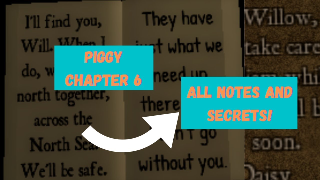 Piggy Book 2 Chapter 6 is out!! ALL new Notes and what they Mean!! | My ...