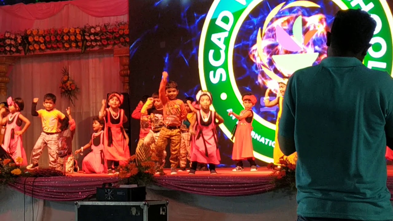SCAD WORLD SCHOOL CHENGALPET - 5th ANNUAL DAY - LKG DANCE - YouTube