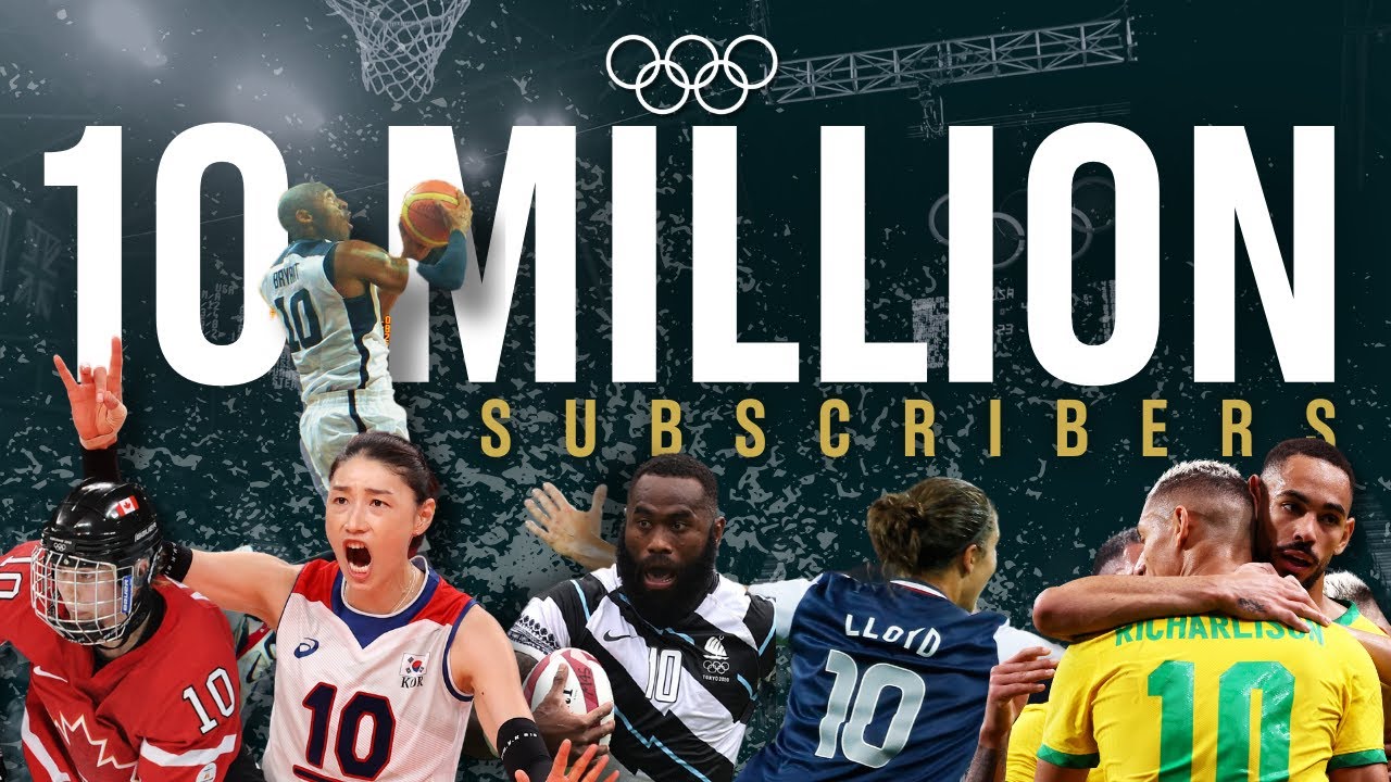 10 million subscribers, thank you. 💙💛🖤💚 ️ - YouTube