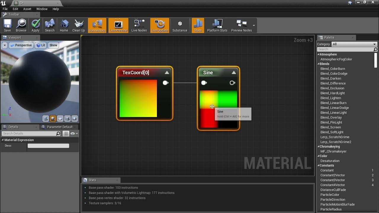 DPTV UE4 Material Tutorial 34 (Checkerboard) - YouTube