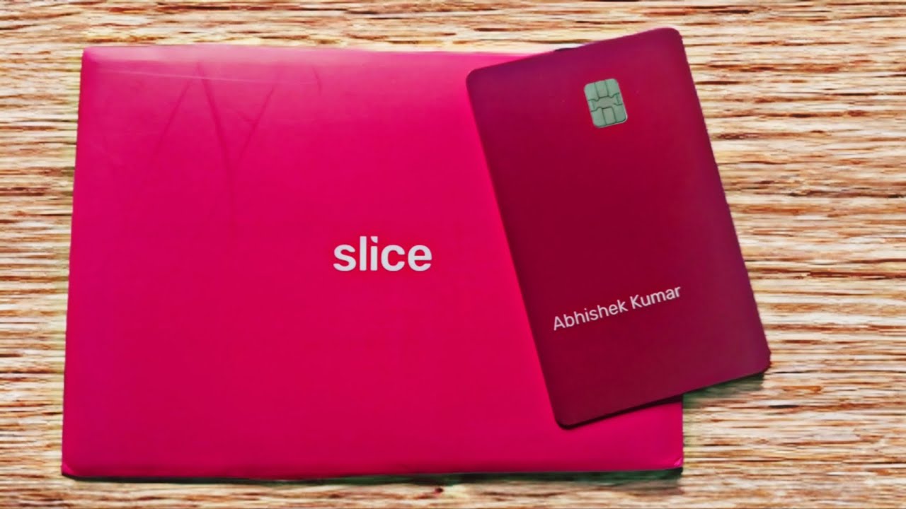 Slice Super Credit Card Unboxing #creditcard #slice - YouTube