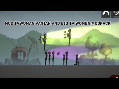 mod tvwoman varian and big tvwoman - YouTube