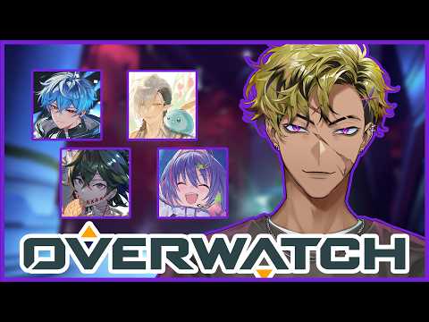 【OVERWATCH 】Practicing with team Rikonauts!