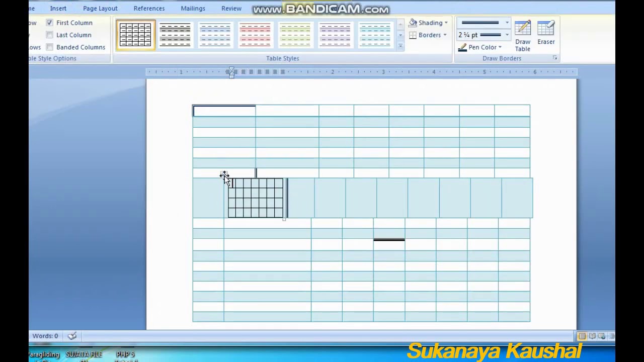 Advanced Objects and Formatting in MS-Word By Sukanaya Kaushal, MS-Word ...