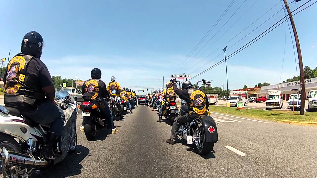 Wild Aces MC Atl - Street Cruising - YouTube