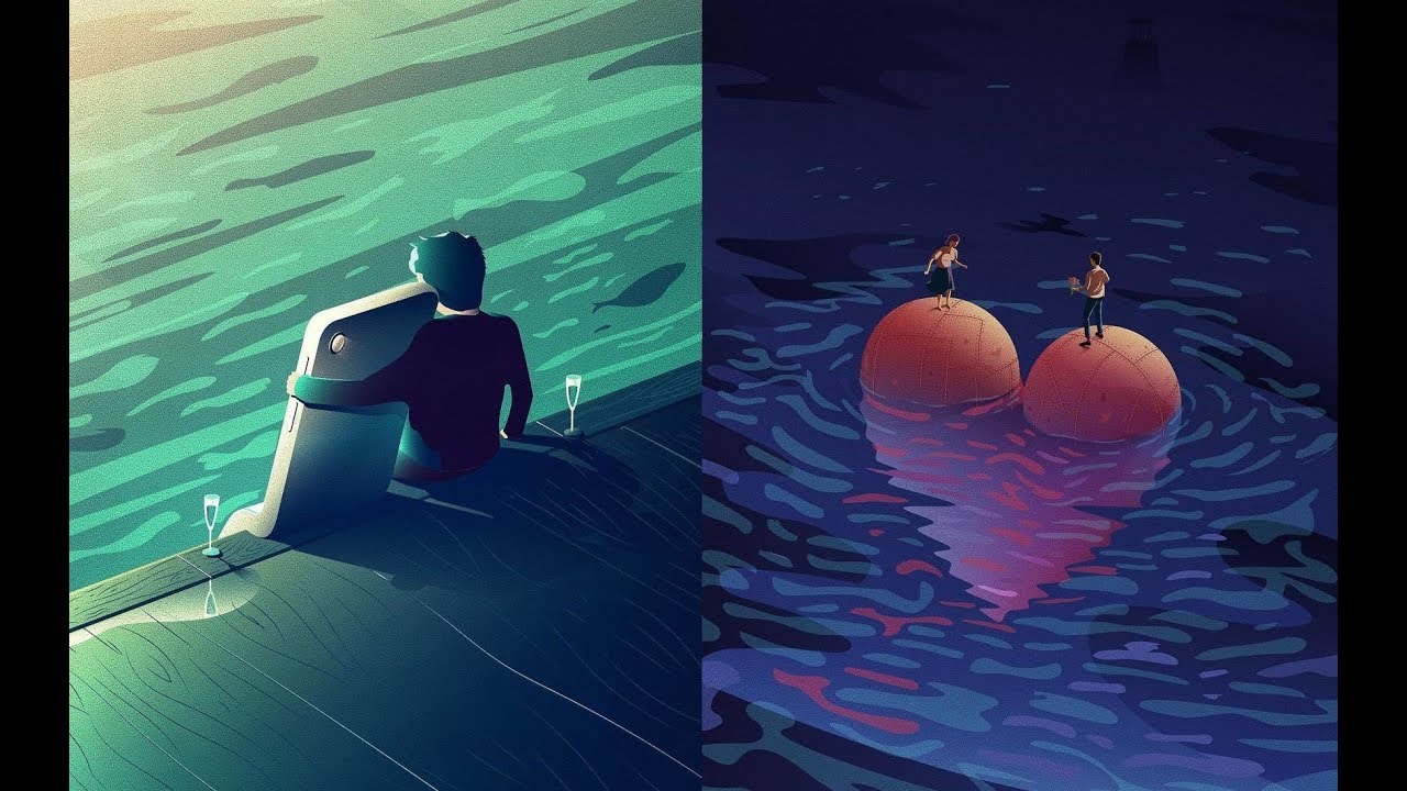 Conceptual Vector Style Illustrations By A German Graphic Designer ...