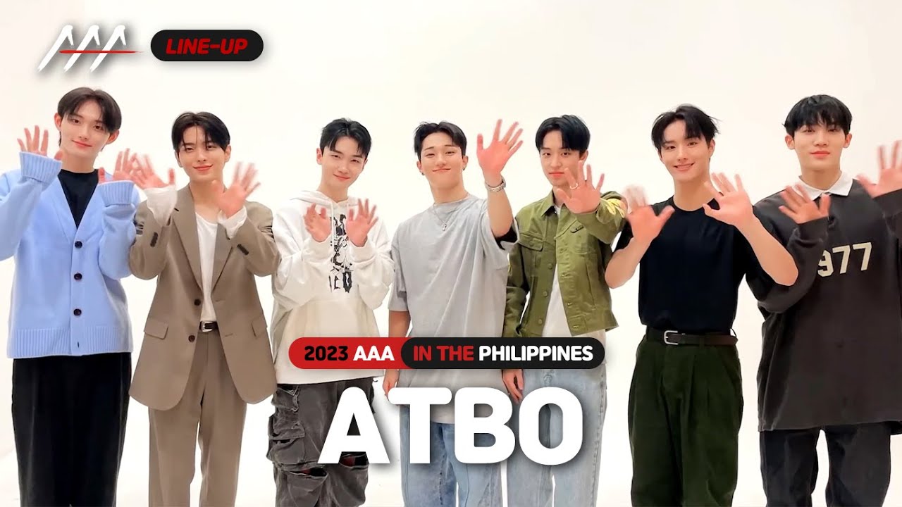 (SUB) [LINE-UP] 그룹 #ATBO #에이티비오 | 2023 Asia Artist Awards IN THE PHILIPPINES #AAA #2023AAA - YouTube