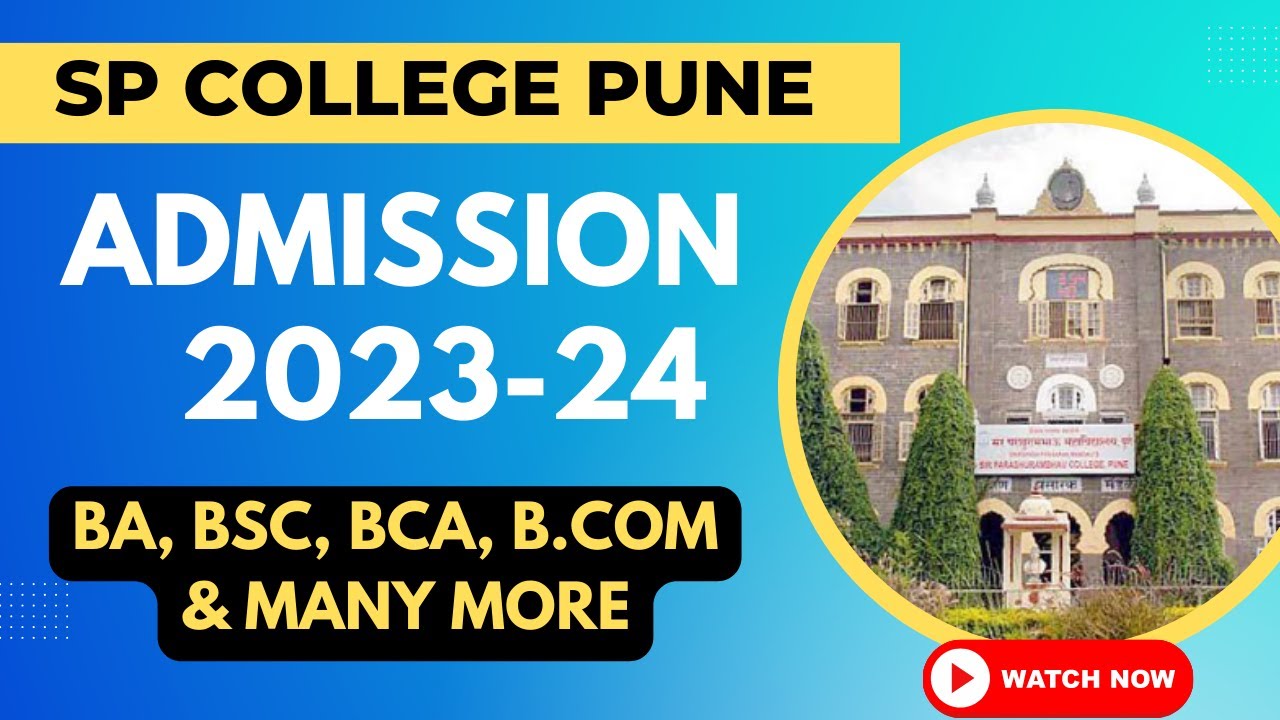 SP College Pune Admission Notice 2023-24 - YouTube