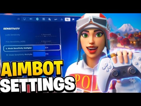 *NEW* BEST Controller Settings & Sensitivity For Fortnite Chapter 7! (PS5/PS4/XBOX/PC)