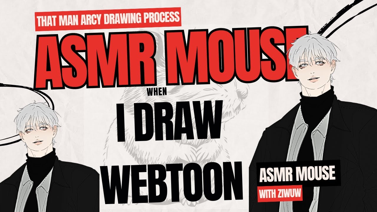 draw webtoon with me! [ WEBTOON PROCESS ] - ASMR - YouTube