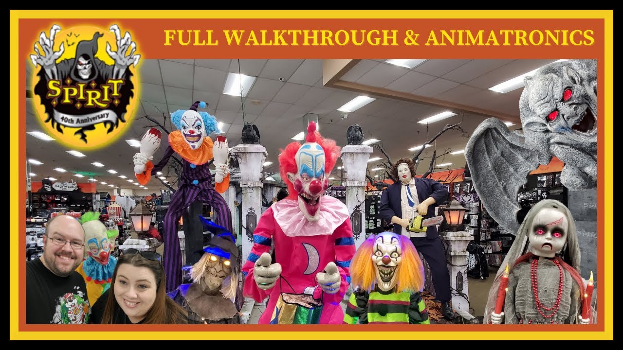 Spirit Halloween 2023 Decor, Animatronics, Store Walkthrough & Merch ...