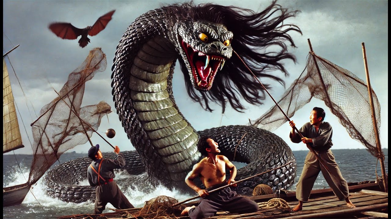 Nure Onna: The Terrifying Tale of the Snake Woman - YouTube