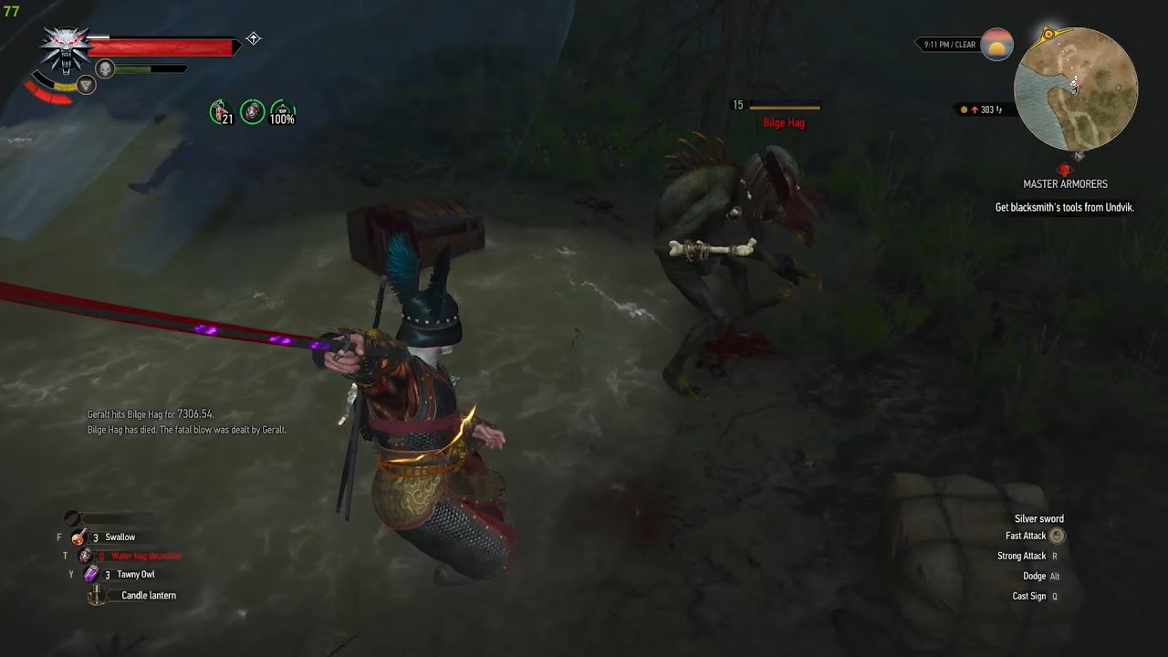 the witcher 3 next-gen Bilge hag - YouTube