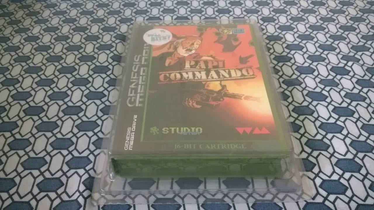 [Unboxing - MegaDrive] Papi Commando Limited Edition - PT-BR - YouTube