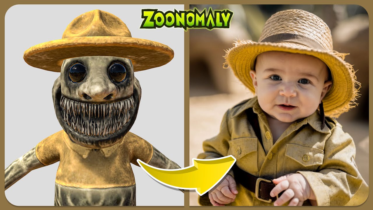 Zoonomaly But Cute Baby - All Character Jumpscares - YouTube
