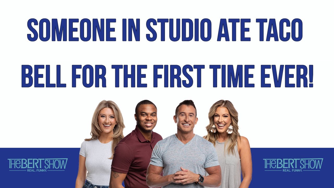 Someone In Studio Ate Taco Bell For The First Time Ever! - YouTube