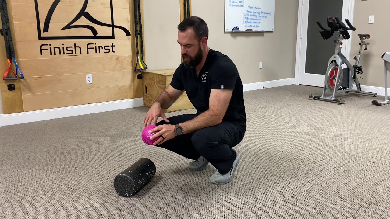 Trigger Point for Adductor & Quad - YouTube