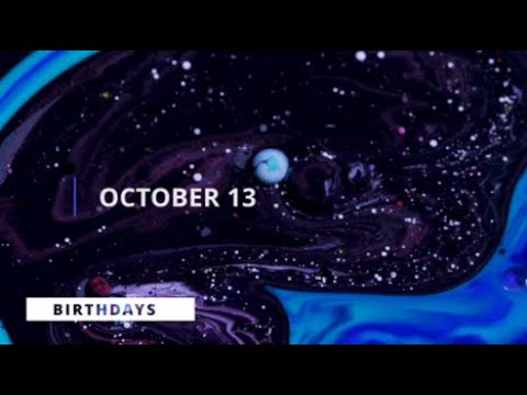 Who was born today & what they said? (October 13) - YouTube