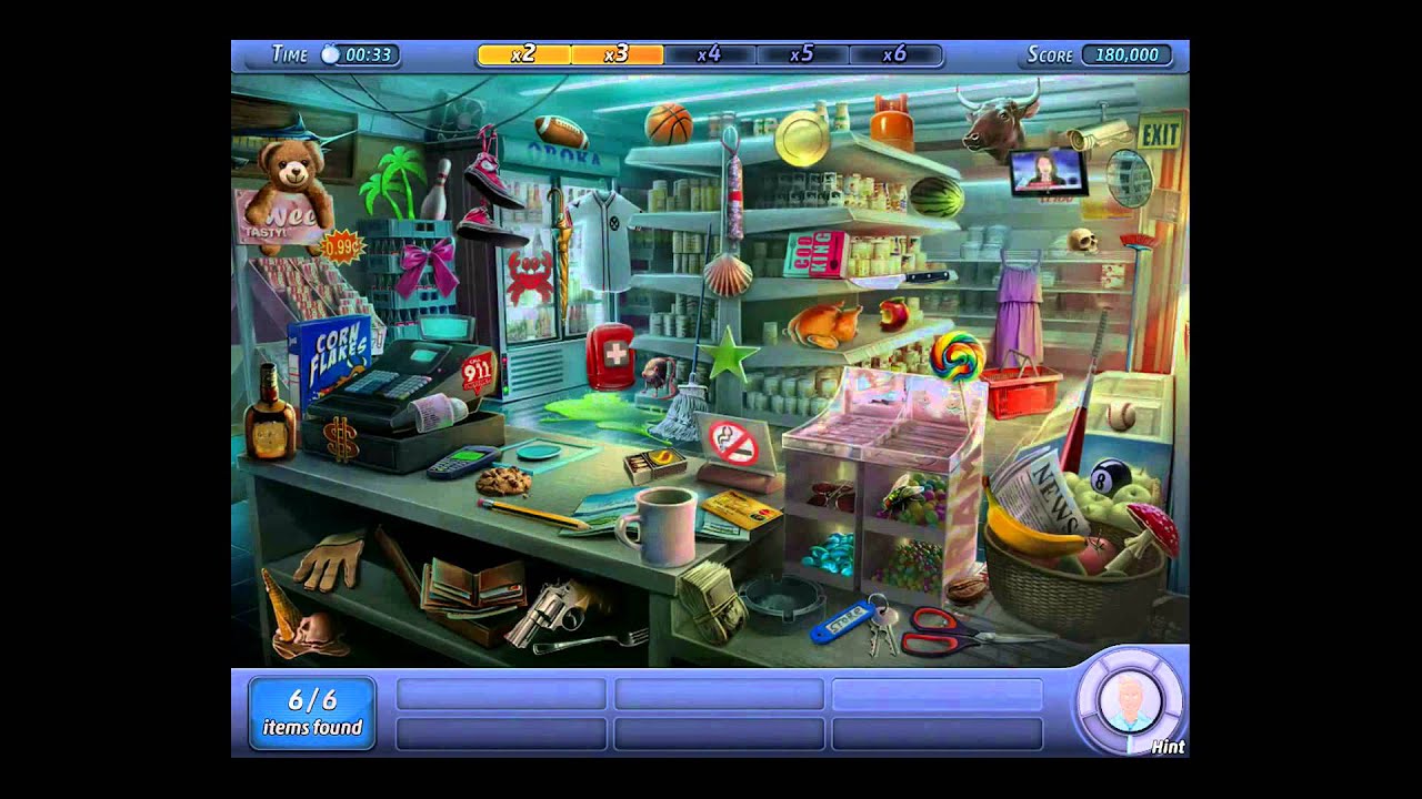 Criminal Case [iPad Gameplay] Level 4 - Case 2 Investigate Mini Market ...