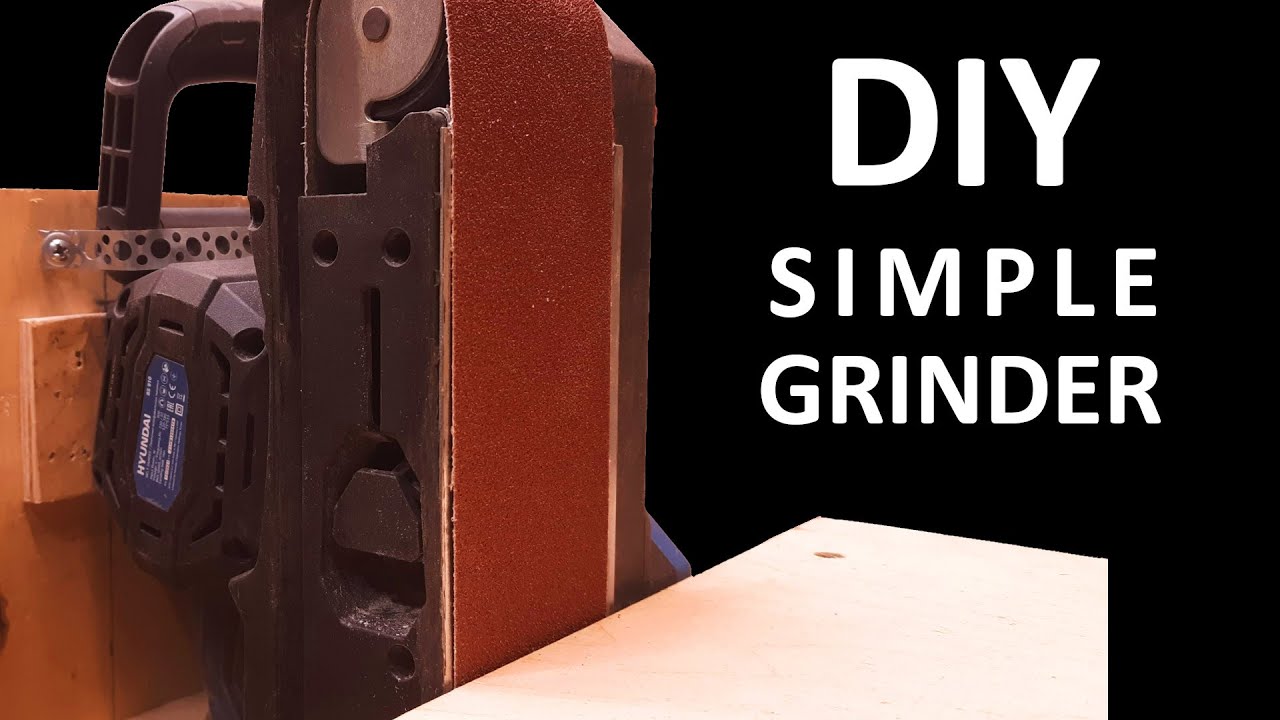 DIY simple surface GRINDER - YouTube