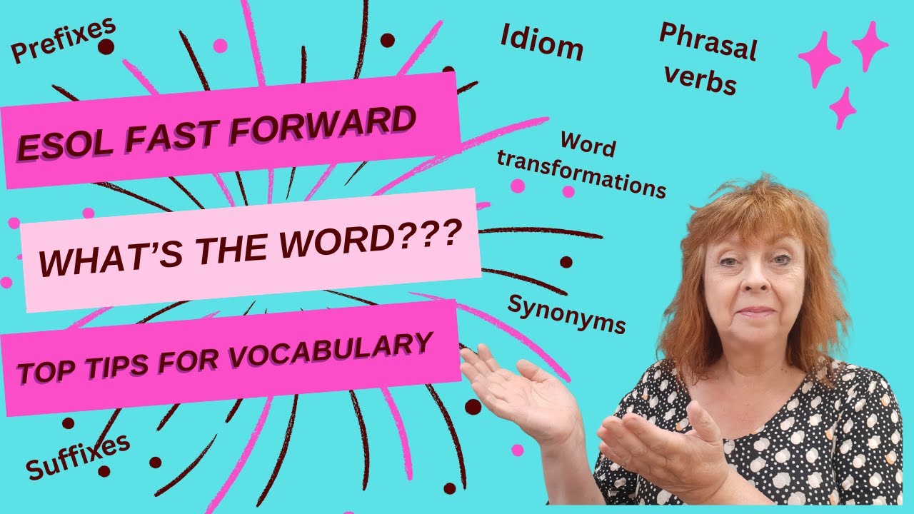 Vocabulary for ESOL: Weather words - YouTube