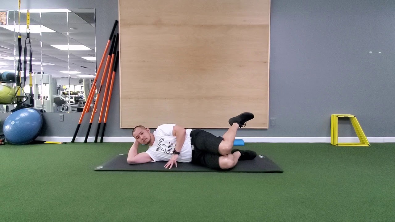 Reverse Clam Shell - YouTube