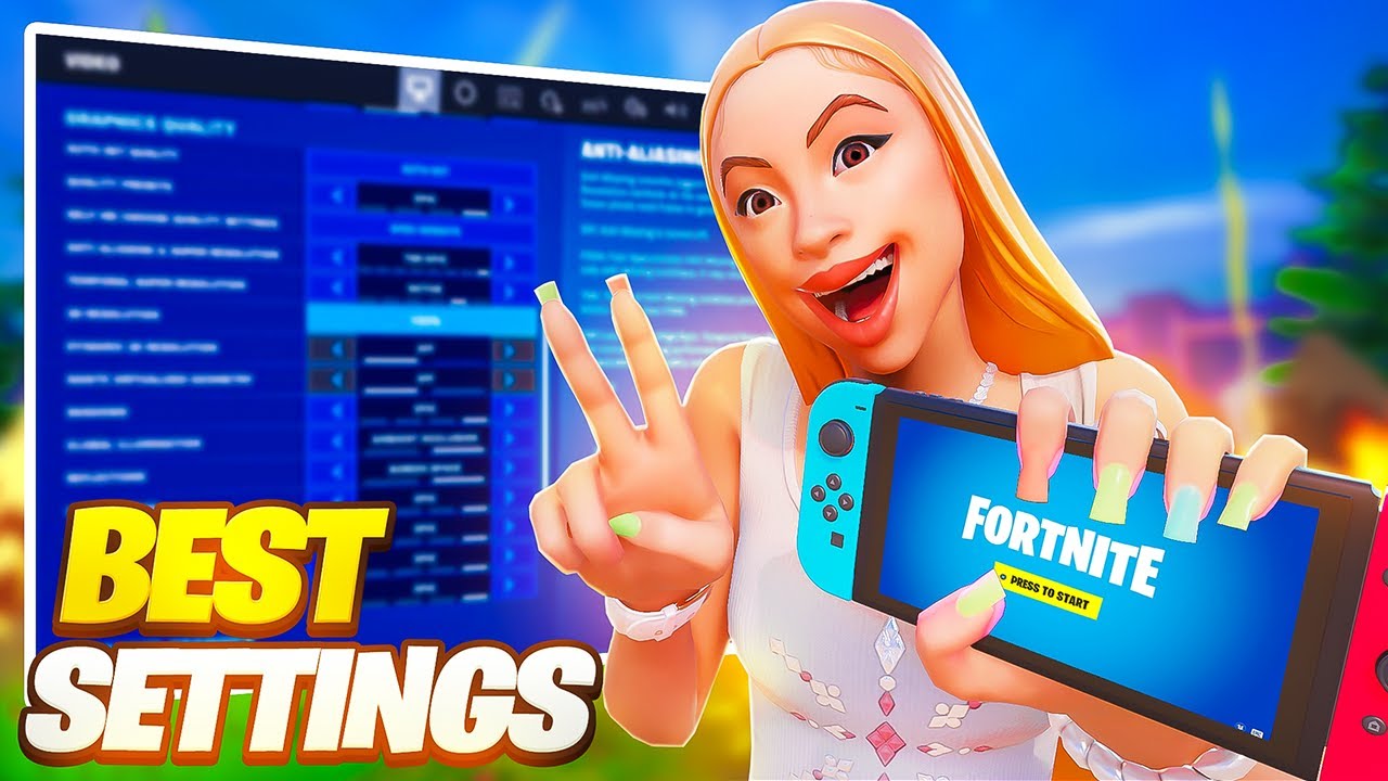 *NEW* BEST Nintendo Switch Settings For Fortnite Chapter 6! (Fortnite ...