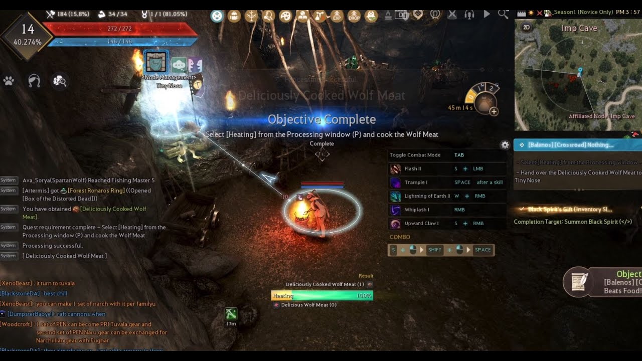 BDO│QUEST - Nothing Beats Food - TINY NOSE - How to acquire his ...