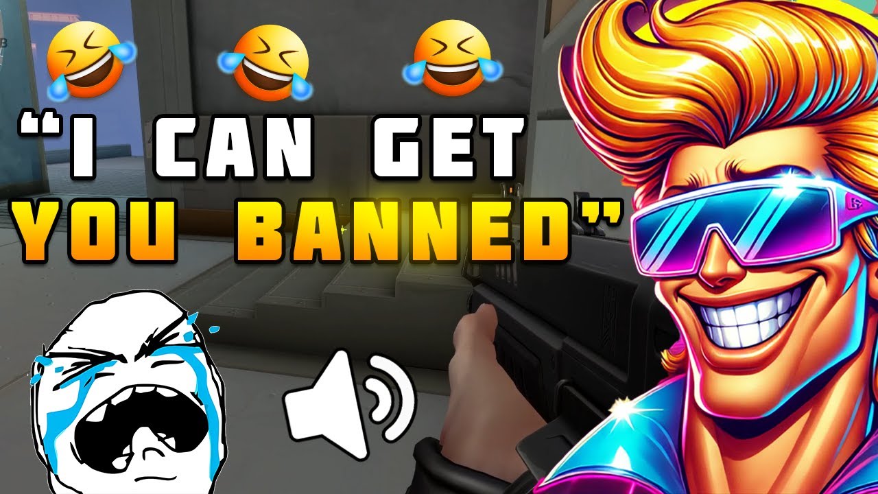 TROLLING VALORANT PLAYERS WITH THEIR OWN VOICES (ANGRY AND FUNNY ...