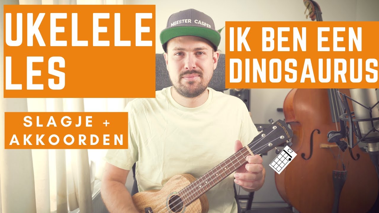 Ik ben een Dinosaurus op Ukelele - Meester Casper - YouTube