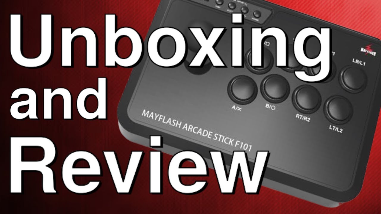 MAYFLASH F101 ARCADE STICK UNBOXING AND REVIEW | A Good Budget Stick ...