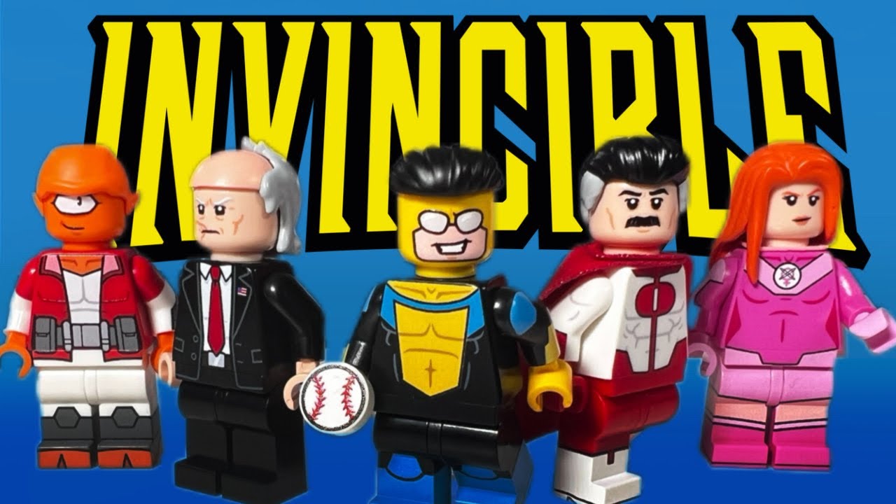 I Spent $200 on LEGO Invincible Custom Minifigures - Are they worth it ...
