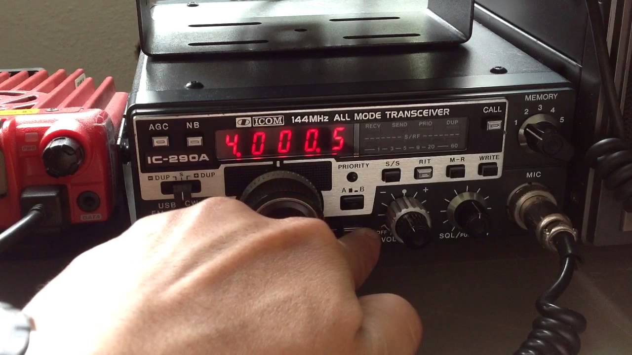 ICOM IC-290A - YouTube