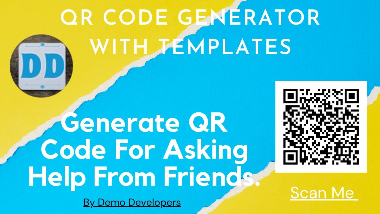Request For Your Friend To Help You With QR Code - YouTube