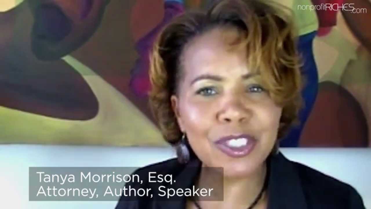 Welcome Video - Nonprofit Riches with Attorney Tanya Morrison - YouTube