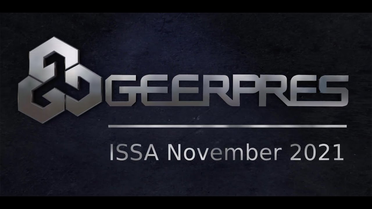 Geerpres ISSA Show 2021 - YouTube