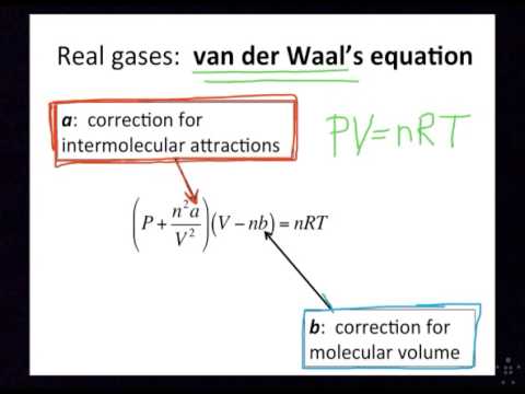 Real Gas Calcs - YouTube