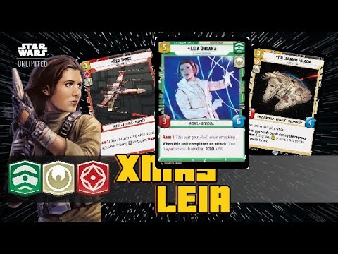 Leia Red | Leia Aggression | Leia Deck | Game Play & Deck Tech | Star ...