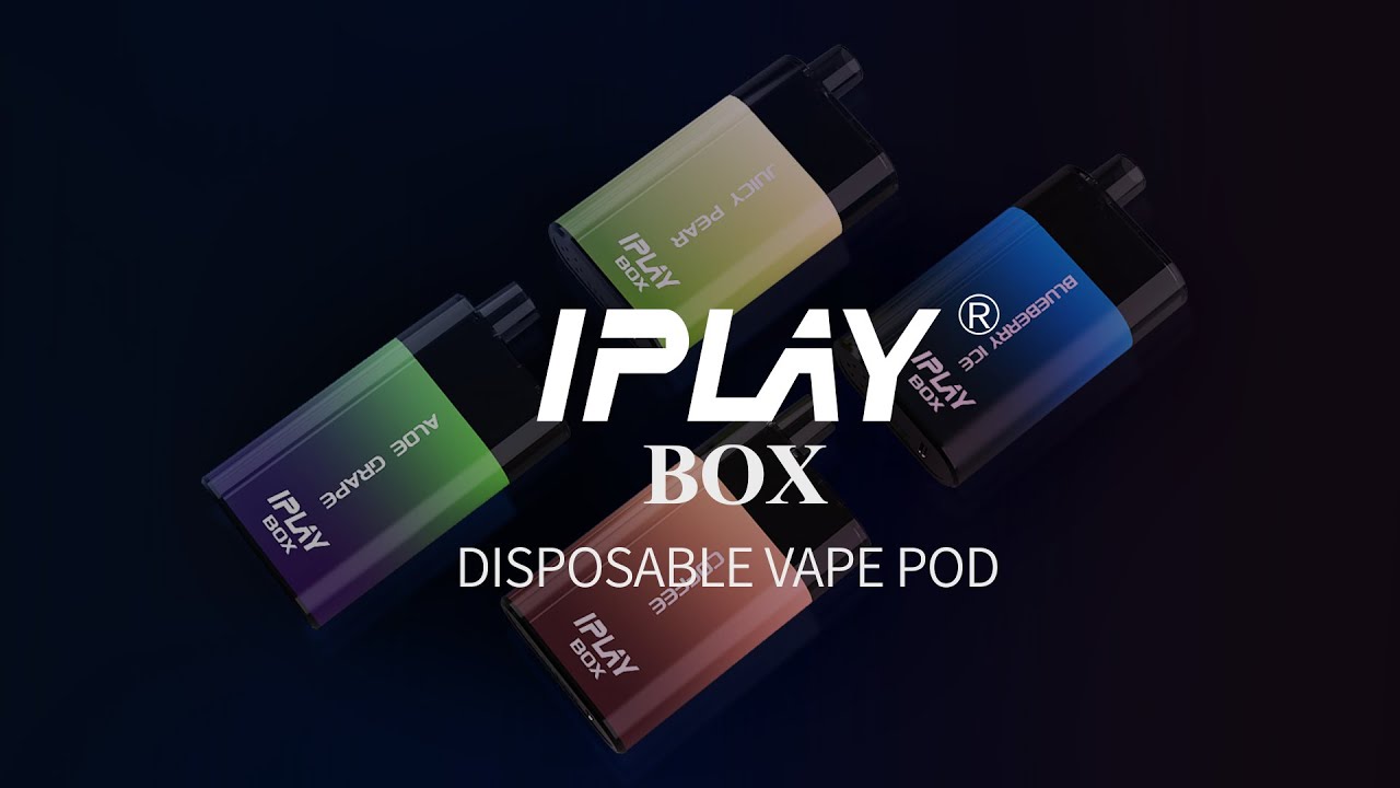 Unboxing of IPLAY BOX 12000 Puffs Disposable Pod - YouTube