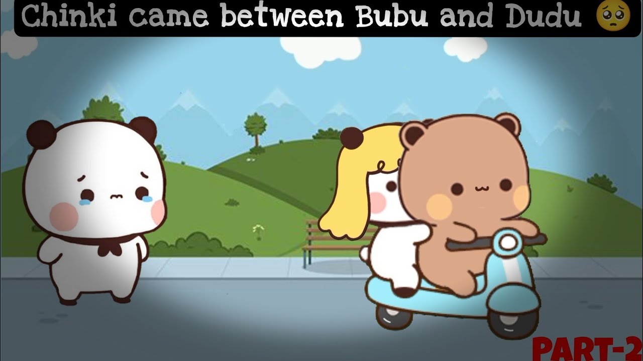 Chinki came between Bubu and Dudu🥺 (Part-2) |Peach Goma| |Animation| |Bubuanddudu| - YouTube