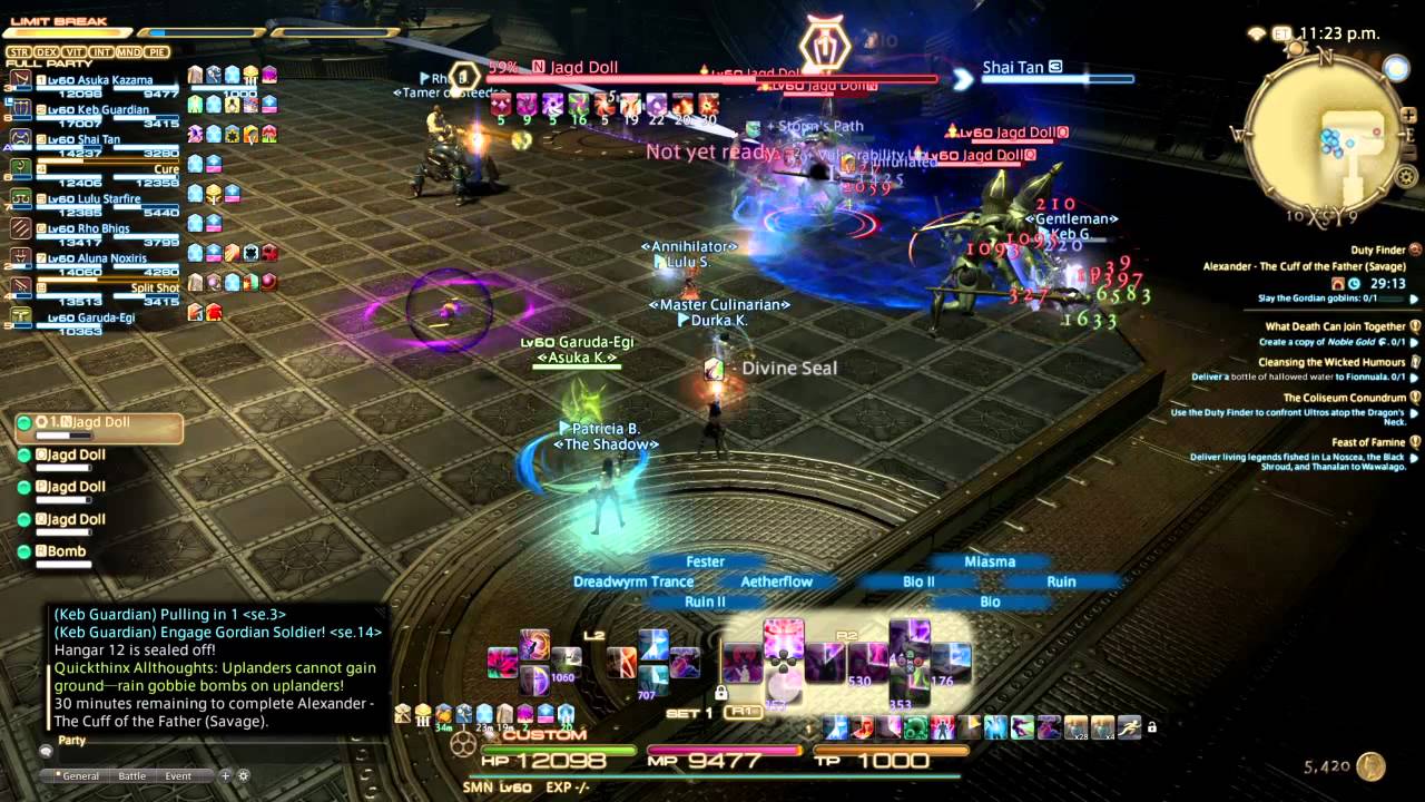 FFXIV A2 Savage (Salamander) - YouTube