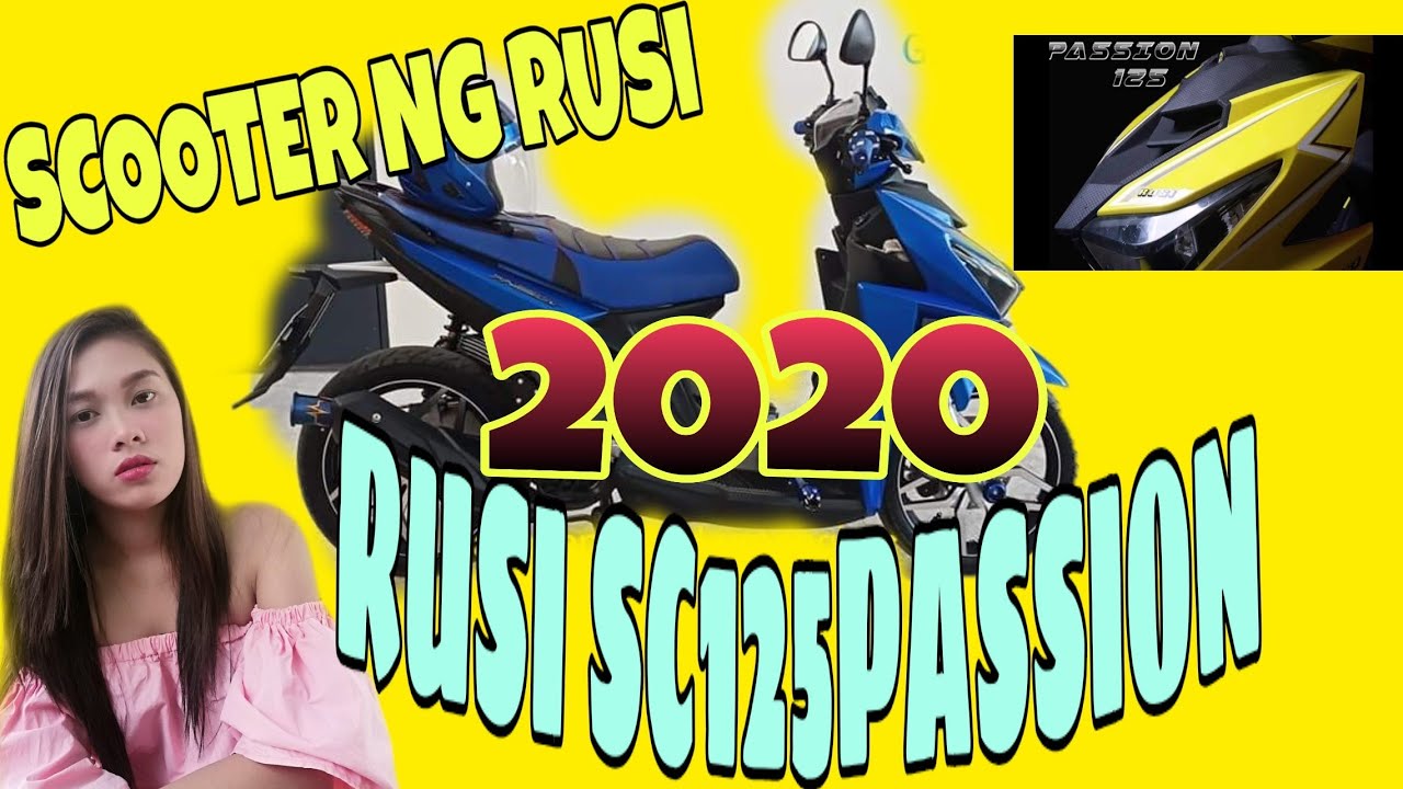 RUSI SC125 PASSION 2020 #SCOOTER #GOODQUALITY #SUPERGANDA - YouTube