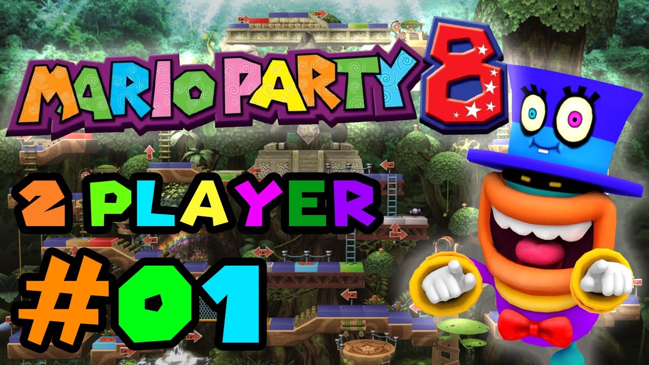 Mario Party 8 - DK's Treetop Temple (2 Player) - YouTube
