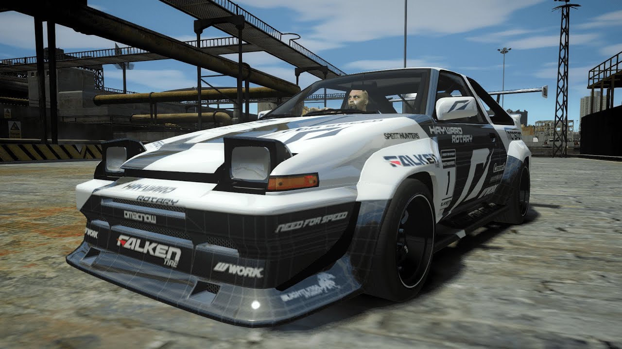 GTA IV TOYOTA COROLLA GT-S AE86 FROM NFS SHIFT 2 CRASH TESTING - YouTube