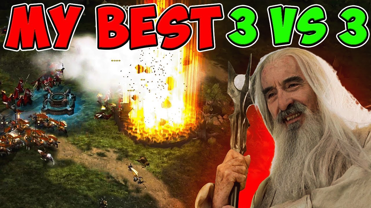 THIS 3 VS 3 WAS INTENSE | The Battle For Middle Earth 1 - YouTube