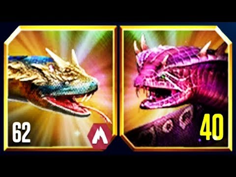 TITANOBOA vs GIGANTOPHIS (JURASSIC WORLD) - YouTube