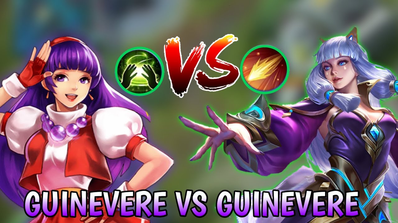 GUINEVERE VS GUINEVERE(PRO PLAYER) WHO WIN? | MOBILE LEGENDS - YouTube