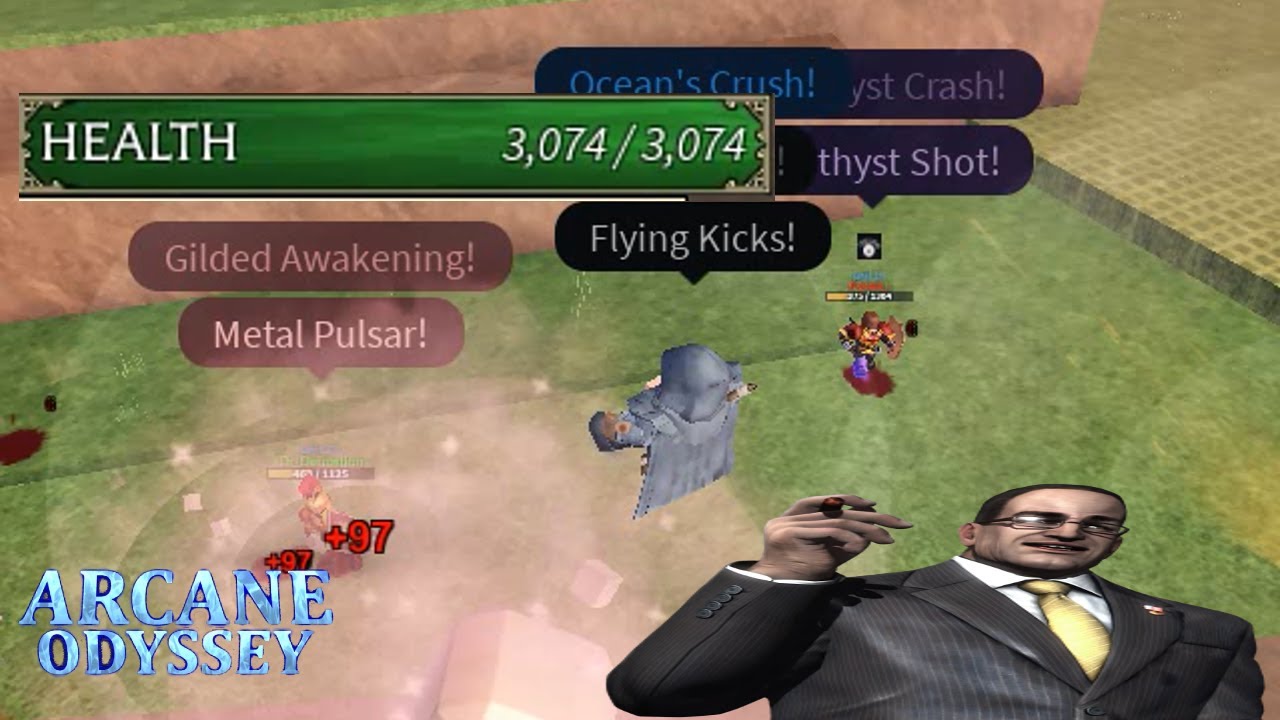 A Typical Arcane War Using Juggernaut Build (Roblox Arcane Odyssey ...