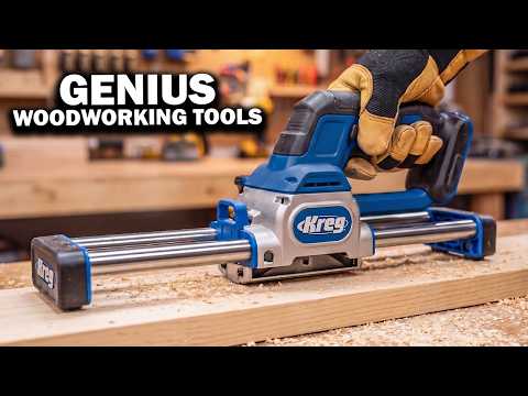 25 Genius Woodworking Tools From Makita, Bosch, Kreg, Powertec, Woodpeckers & More!