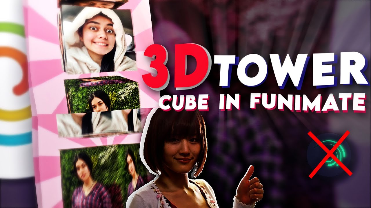 3D tower cube🥵effect | badass 3D effect tutorial Funimate! - YouTube